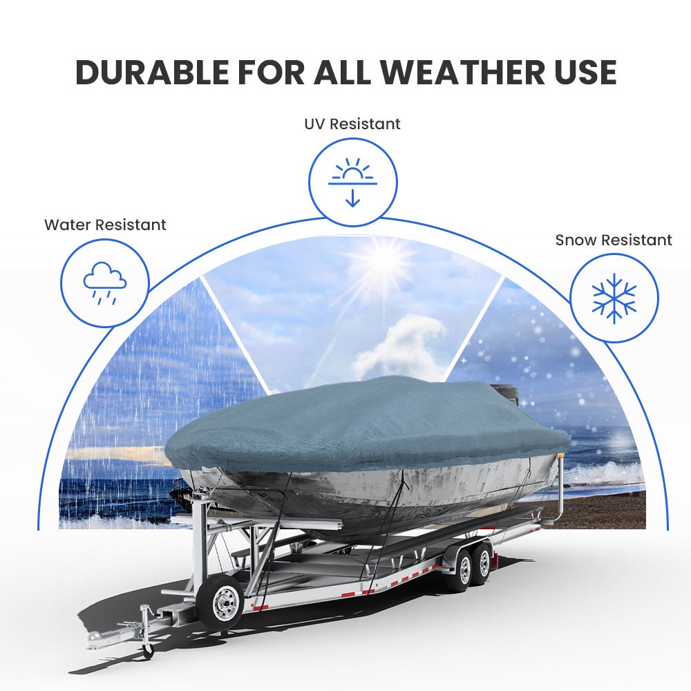 Durable Aluminium V Jon Boat Covers | Covers & All UK