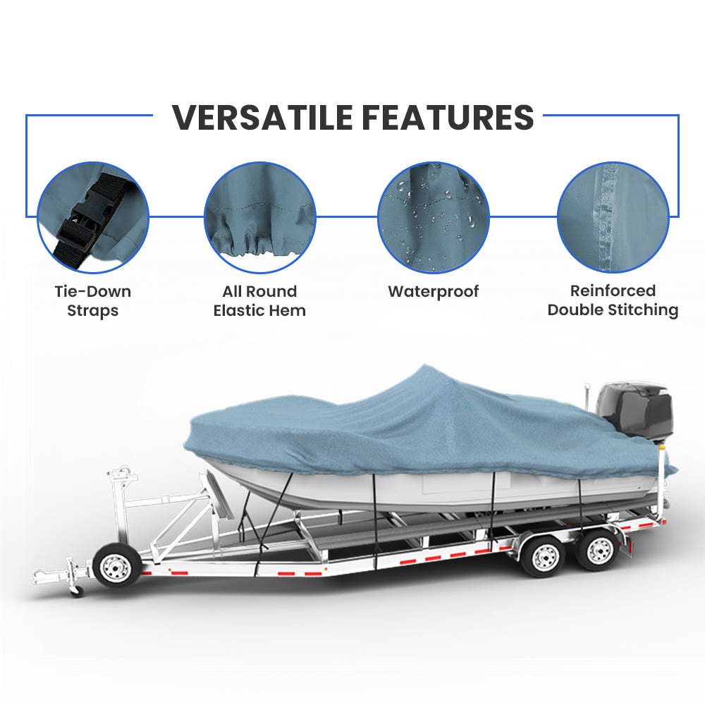 Waterproof V Hull Fishing Boat Covers | Covers & All UK