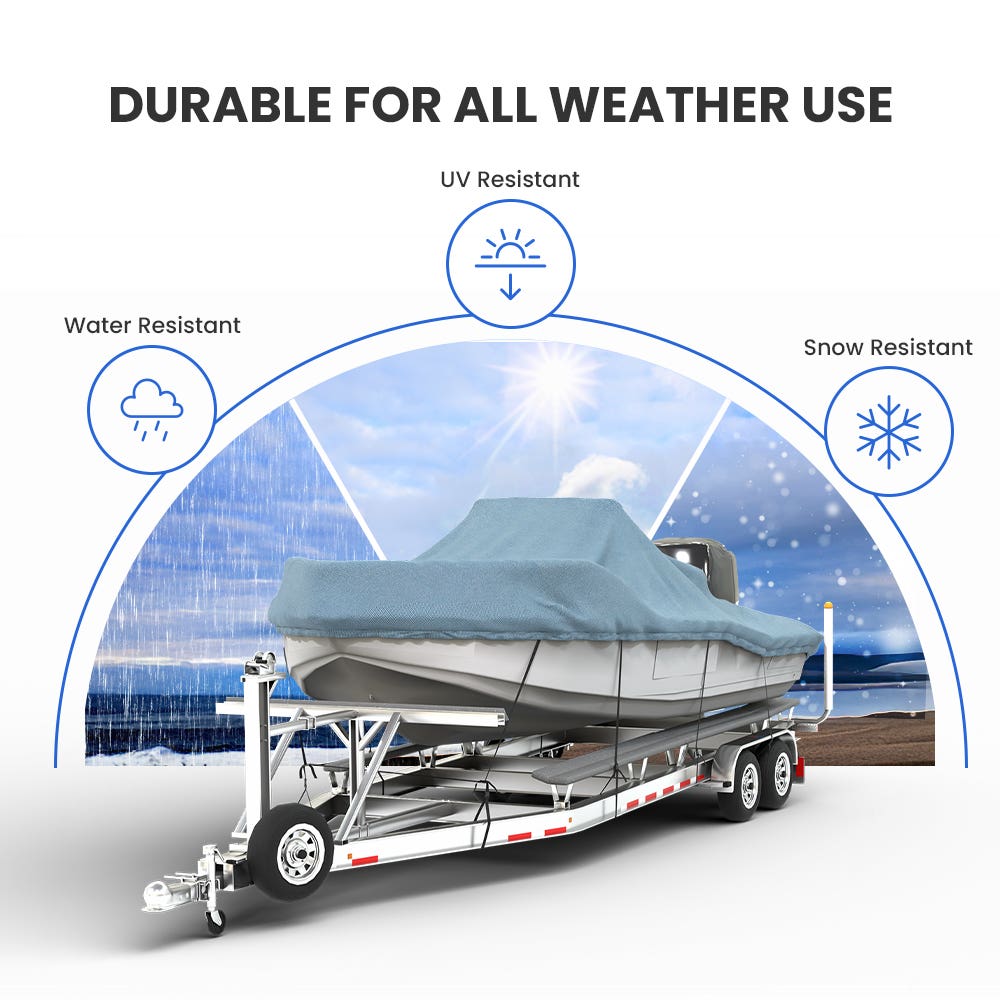 Waterproof V Hull Fishing Boat Covers | Covers & All UK