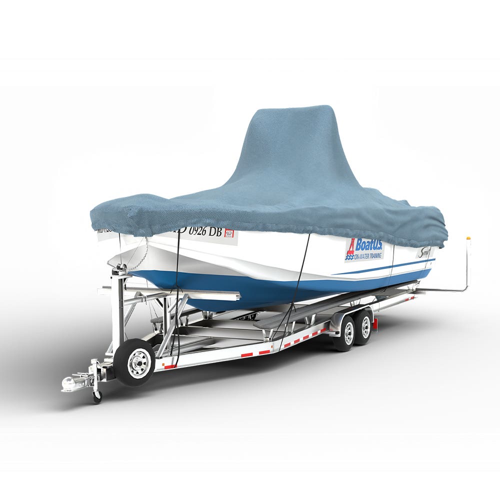 Flats Blunt Nose Boat Cover with Customization | Covers & All UK