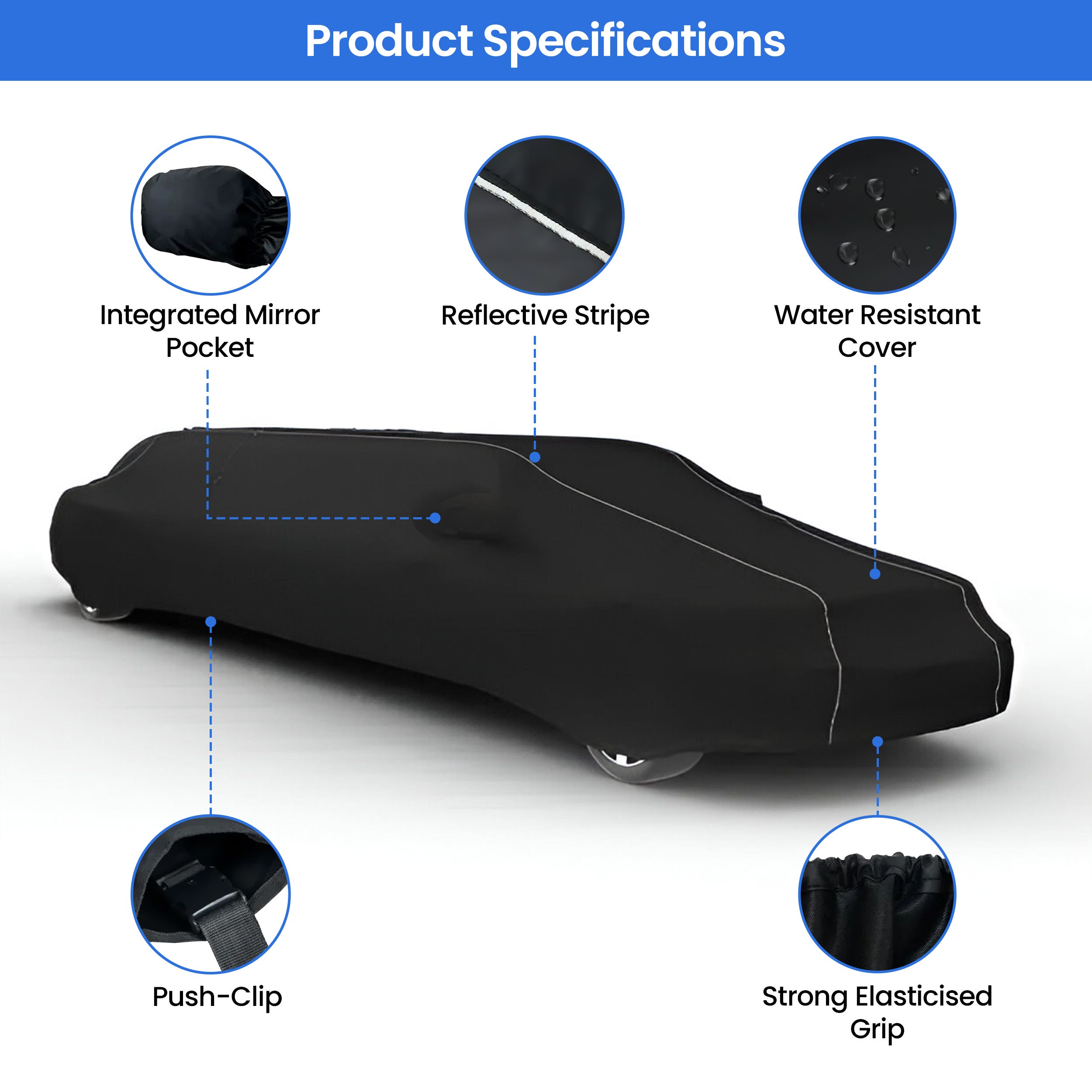 Shop Limo Car Covers in Custom Sizes | Covers & All, UK