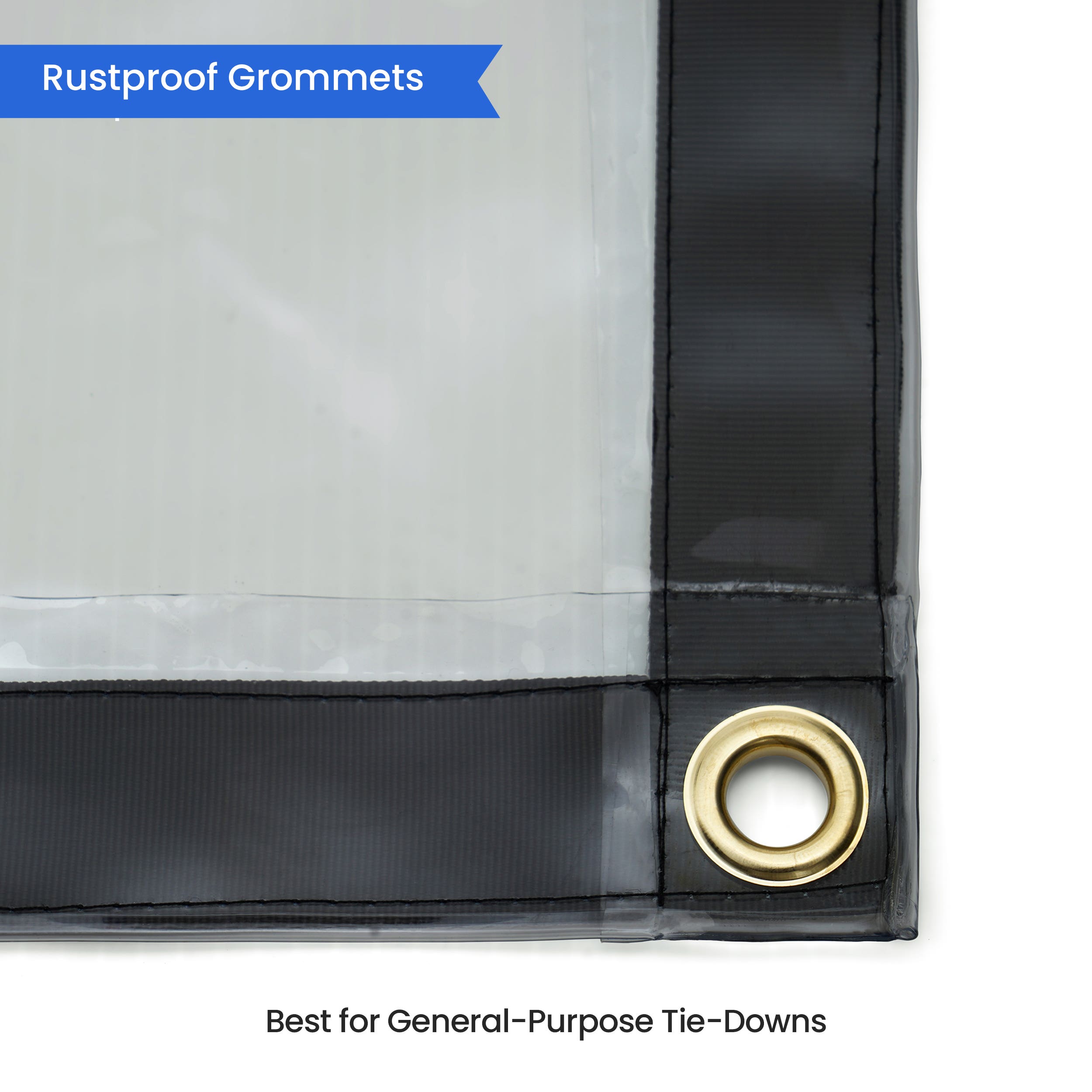 Fire Retardant Clear Vinyl tarpaulins | Covers & All UK