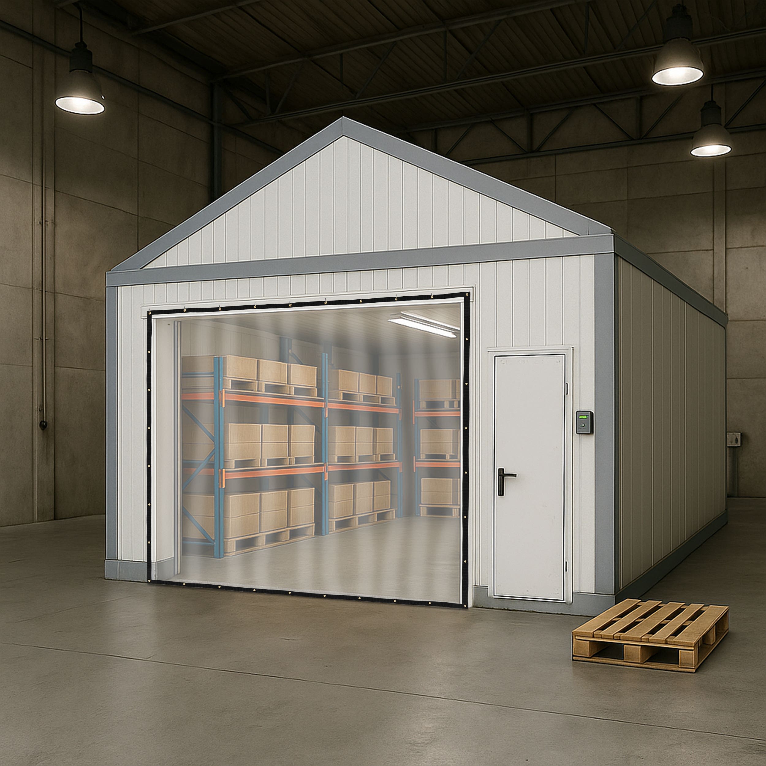 Fire Retardant Clear Vinyl tarpaulins | Covers & All UK