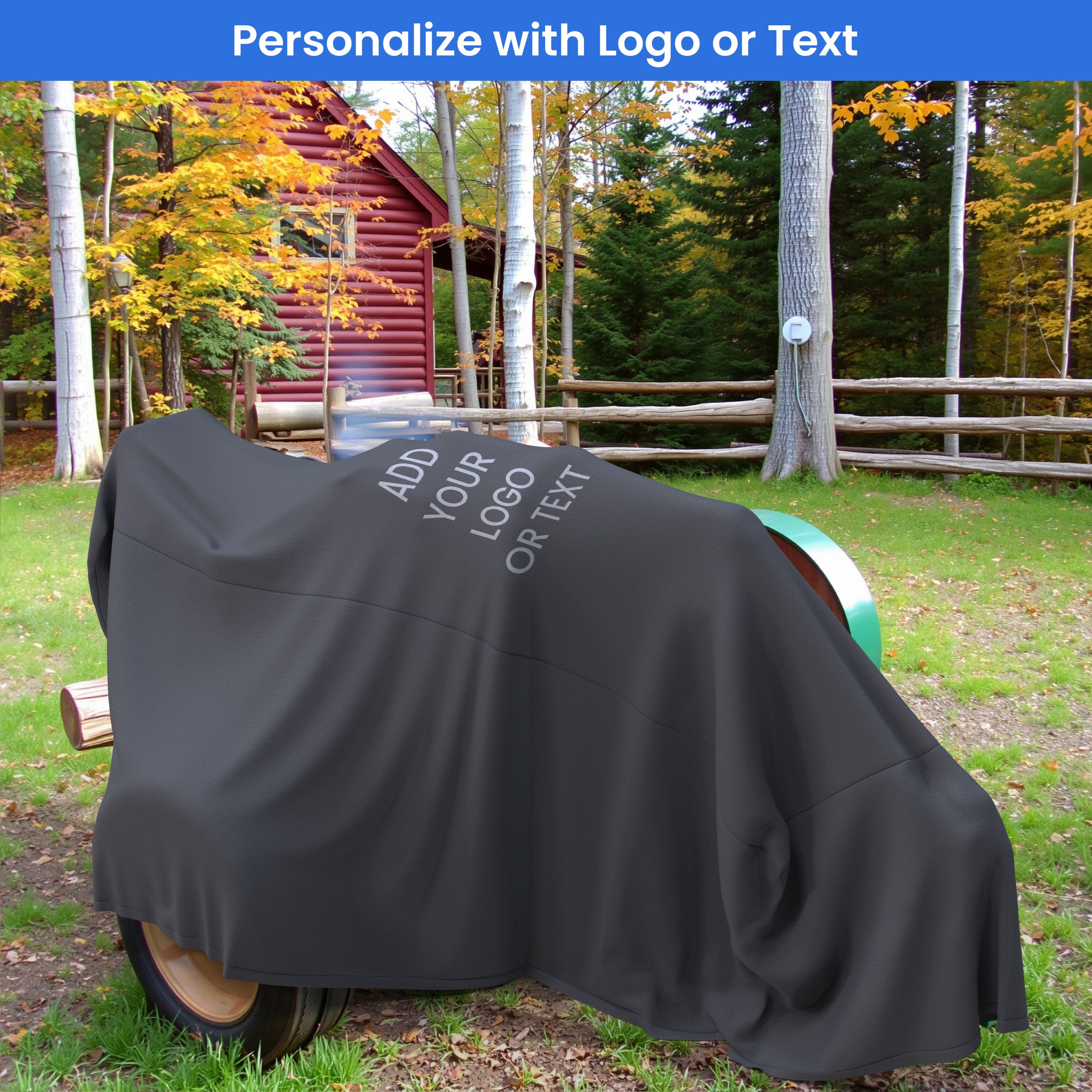 Buy Custom Horizontal/Vertical Gas Log Splitter Covers | Covers & All UK
