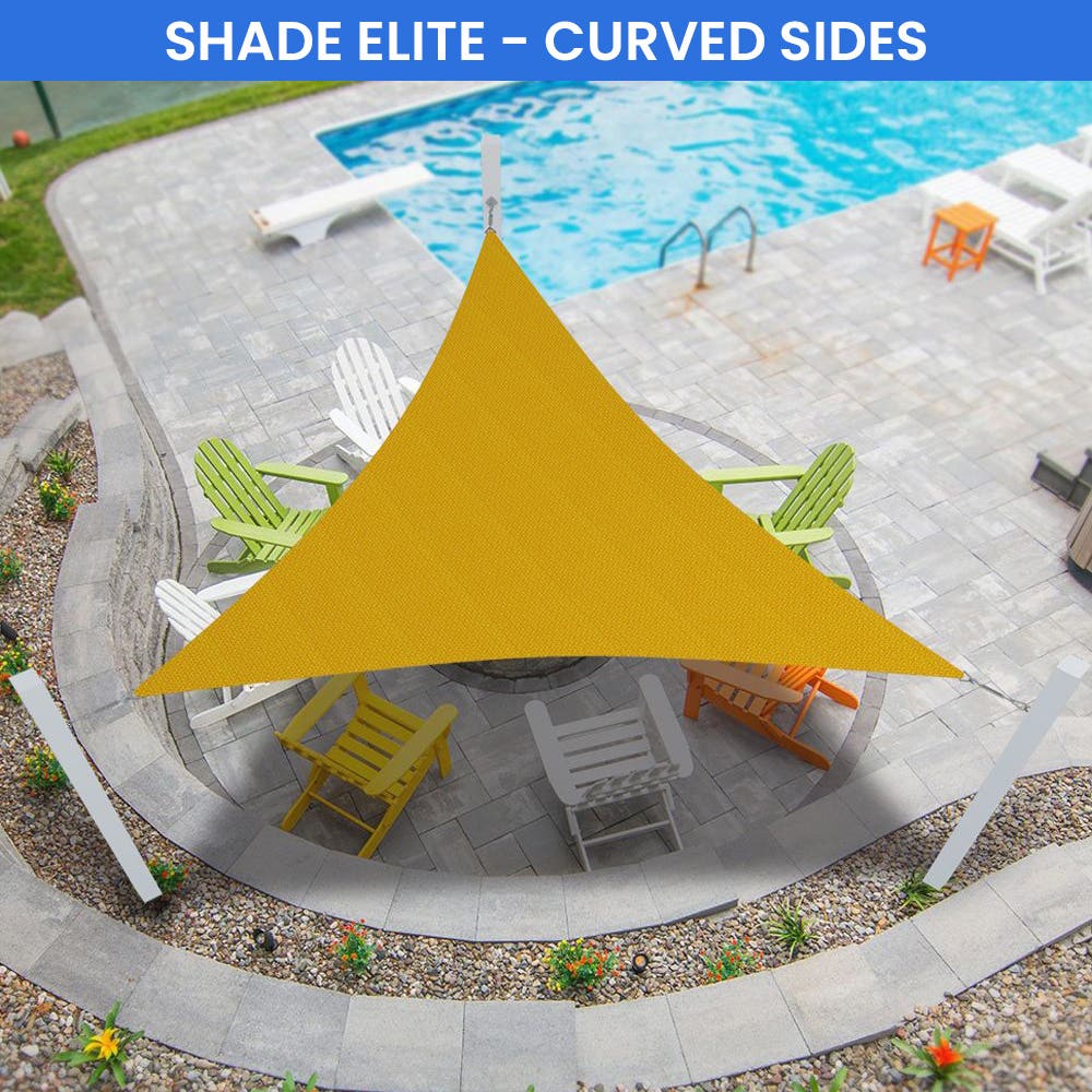 Triangle Sun Shade Sails With Upto 25% OFF | Covers & All UK