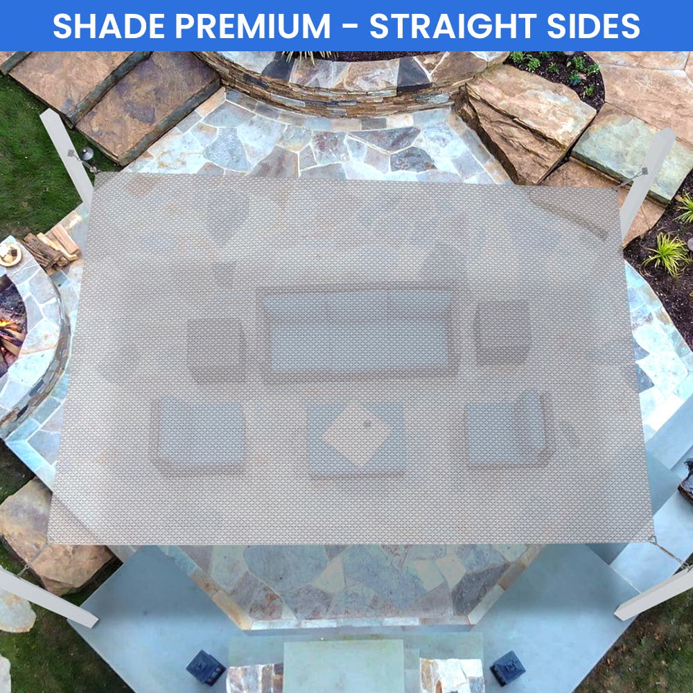 Custom Rectangle Sun Shade Sail With Upto 25% OFF | Covers & All UK