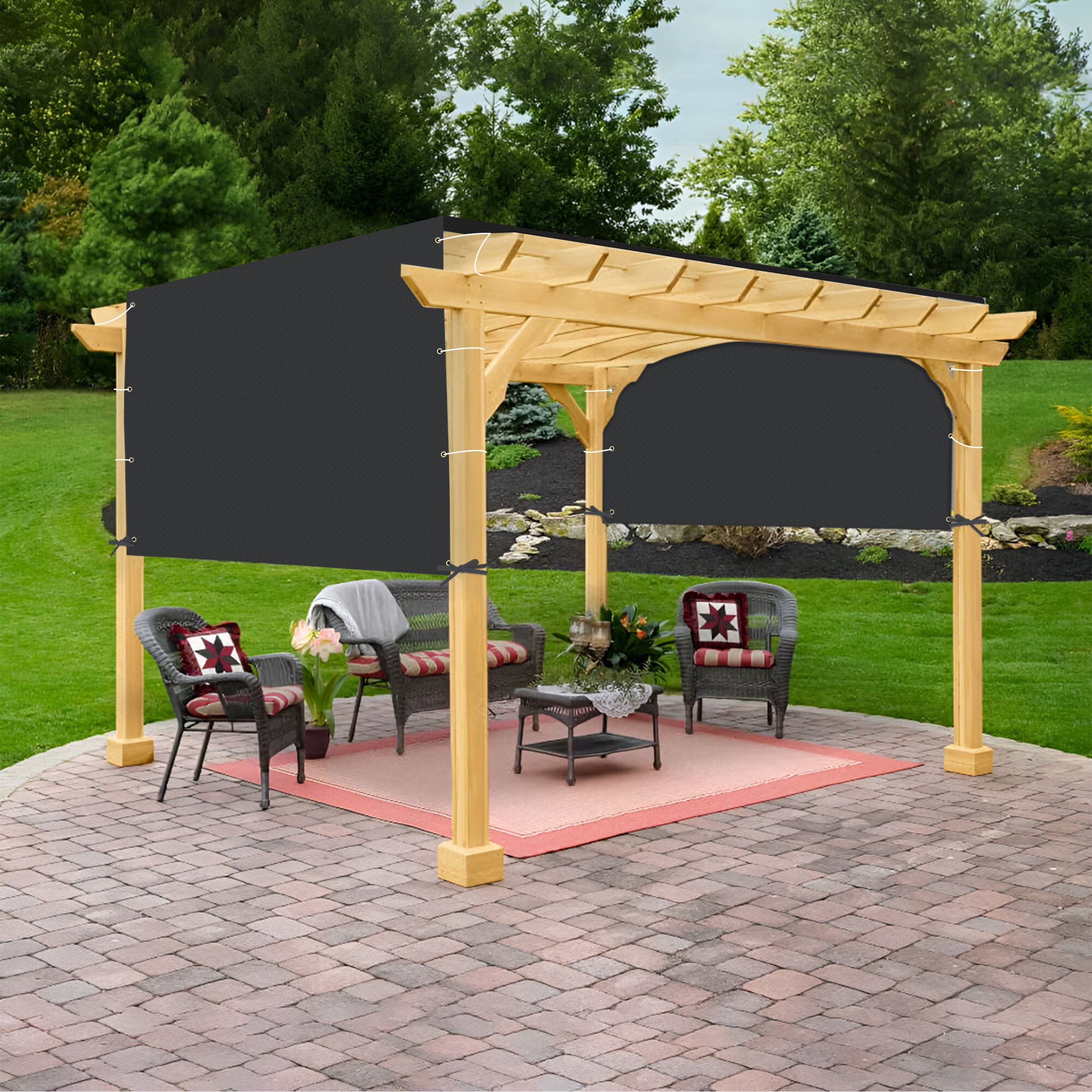 Get Waterproof Custom Pergola Shade Covers at {discount} Off | Covers ...