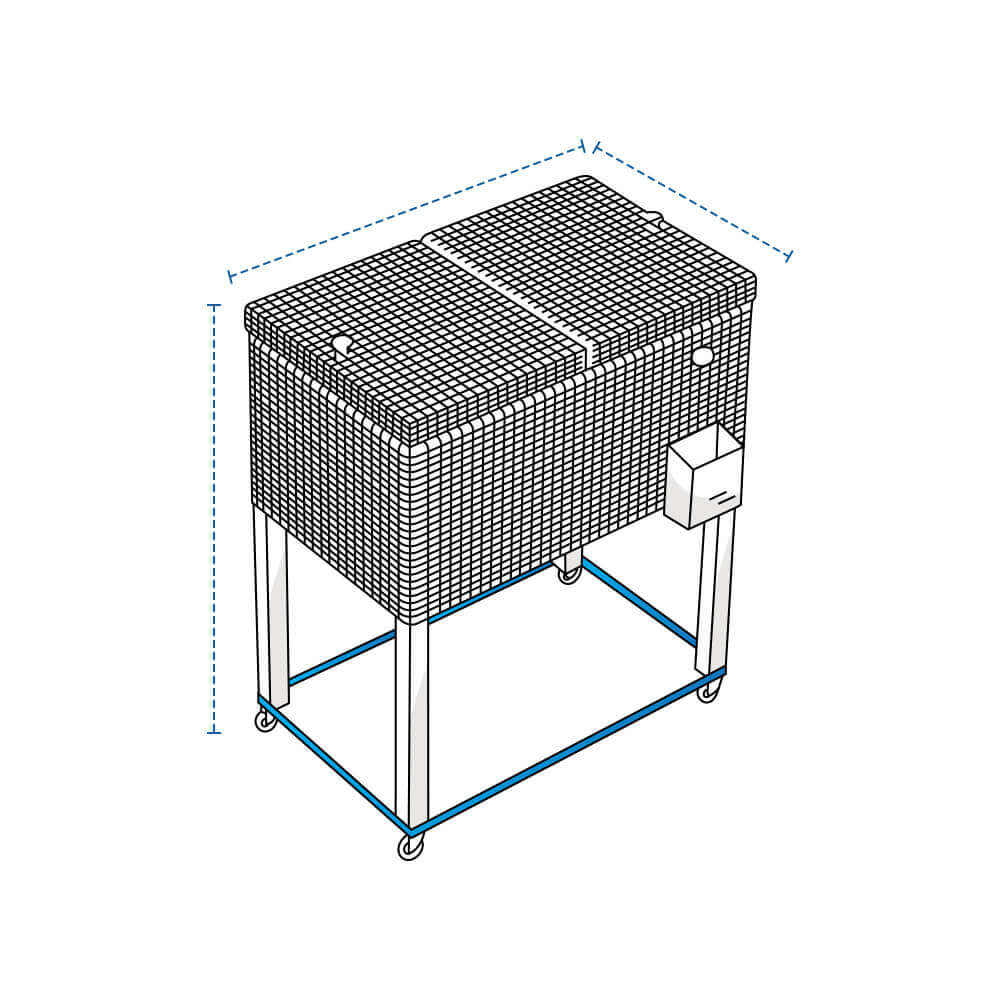 Buy Storage Cart Cover Online to Protect Baggages | Coversandall UK