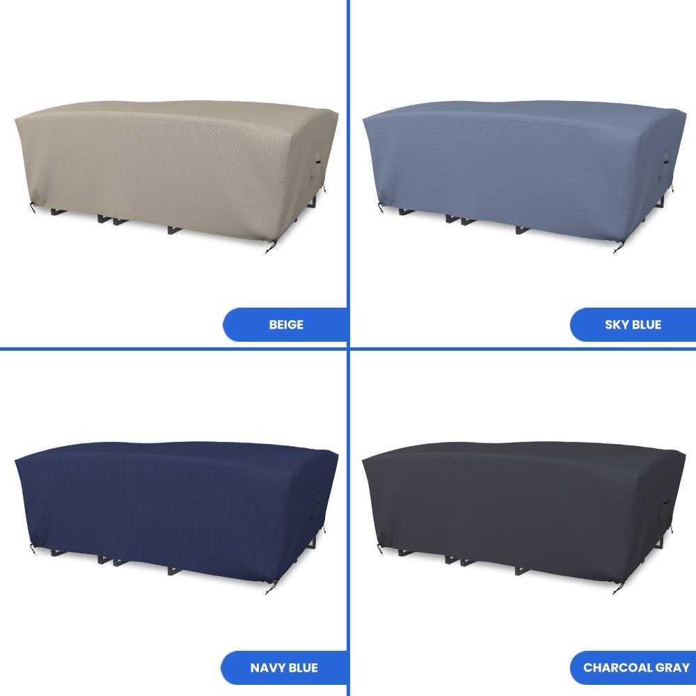 Buy Rectangle Dining Set Covers - Outdoor Dining Table Covers | Covers ...