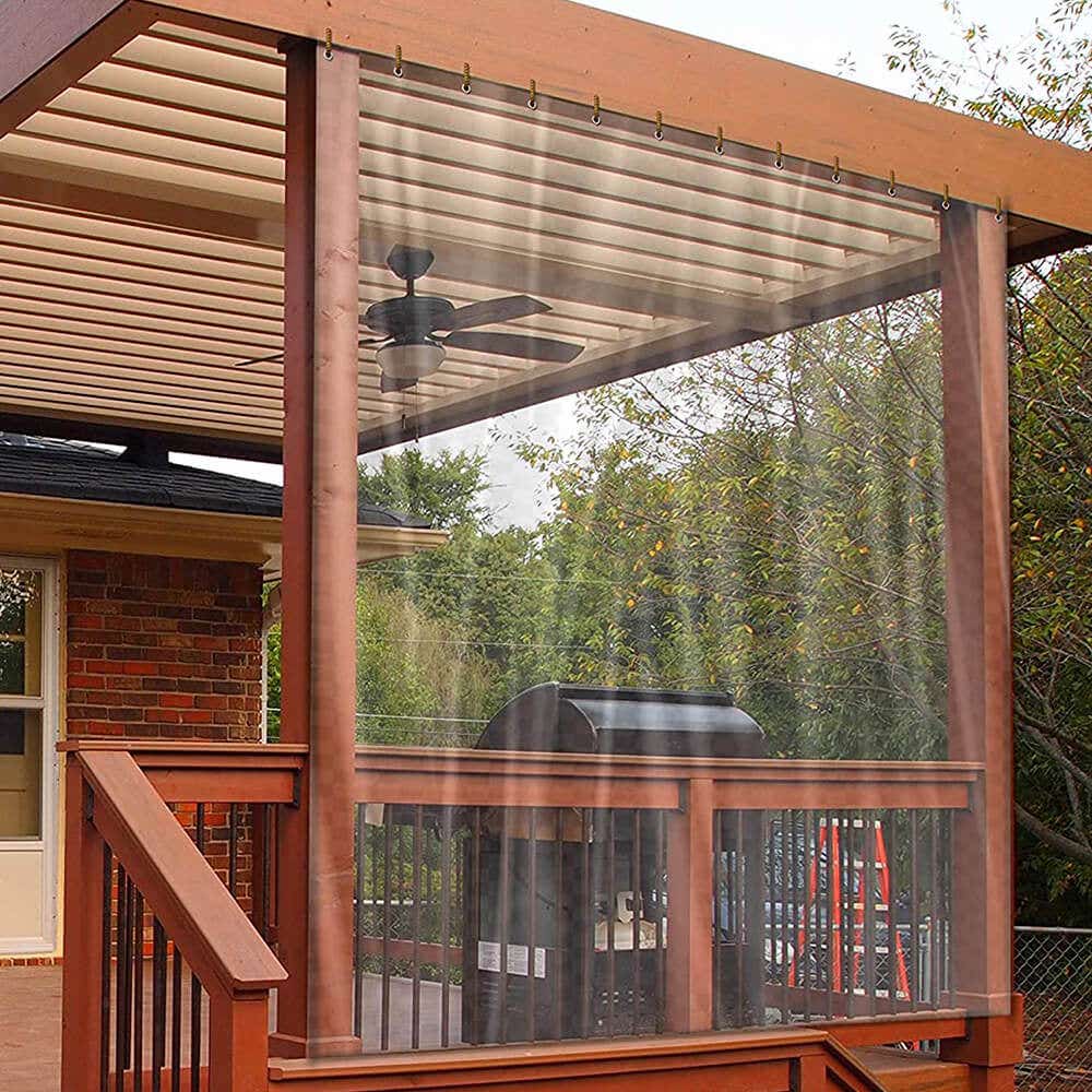 Outdoor Clear Vinyl Curtains - Industrial Clear Plastic Curtains ...