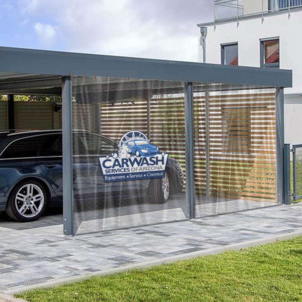 Outdoor Clear Vinyl Curtains - Industrial Clear Plastic Curtains ...