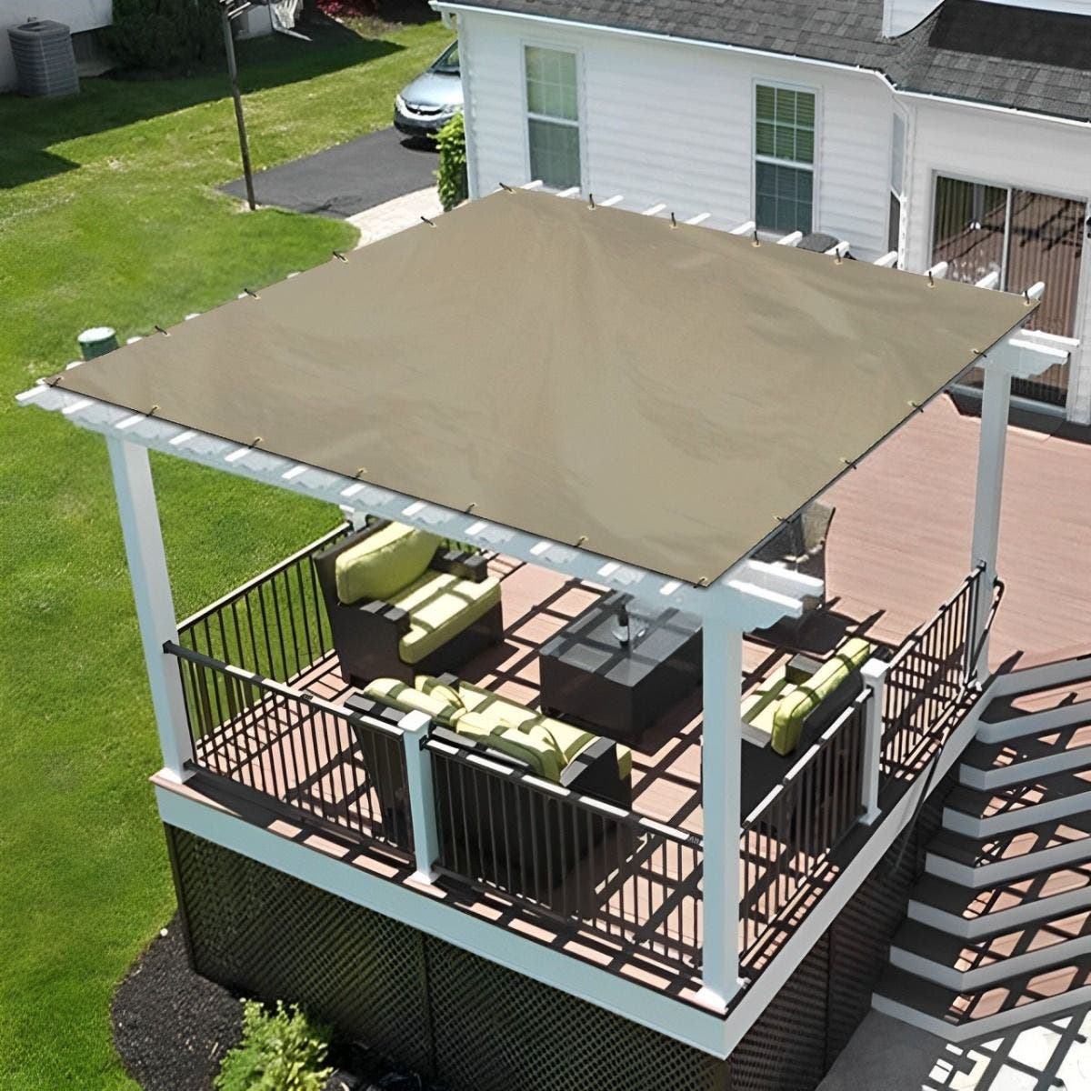Get Waterproof Custom Pergola Shade Covers at {discount} Off | Covers ...