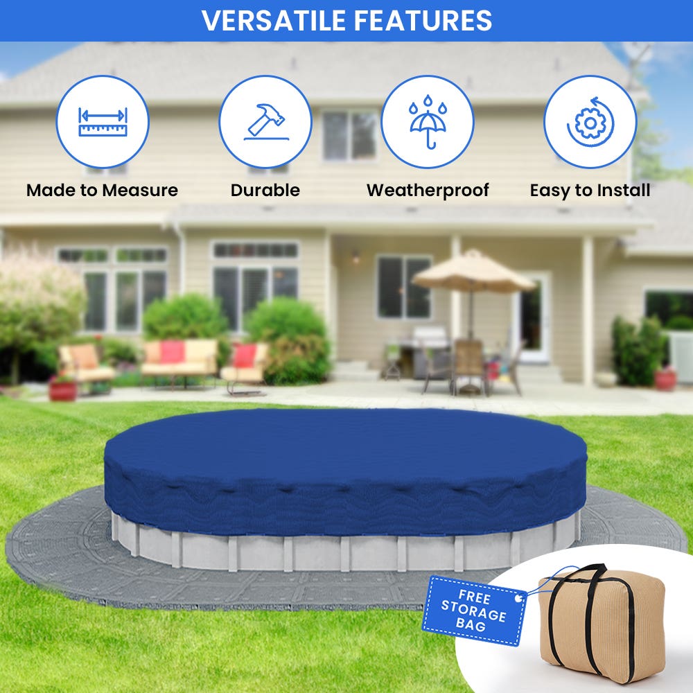 Oval Pool Covers - Above Ground at Best Prices | Covers & All UK