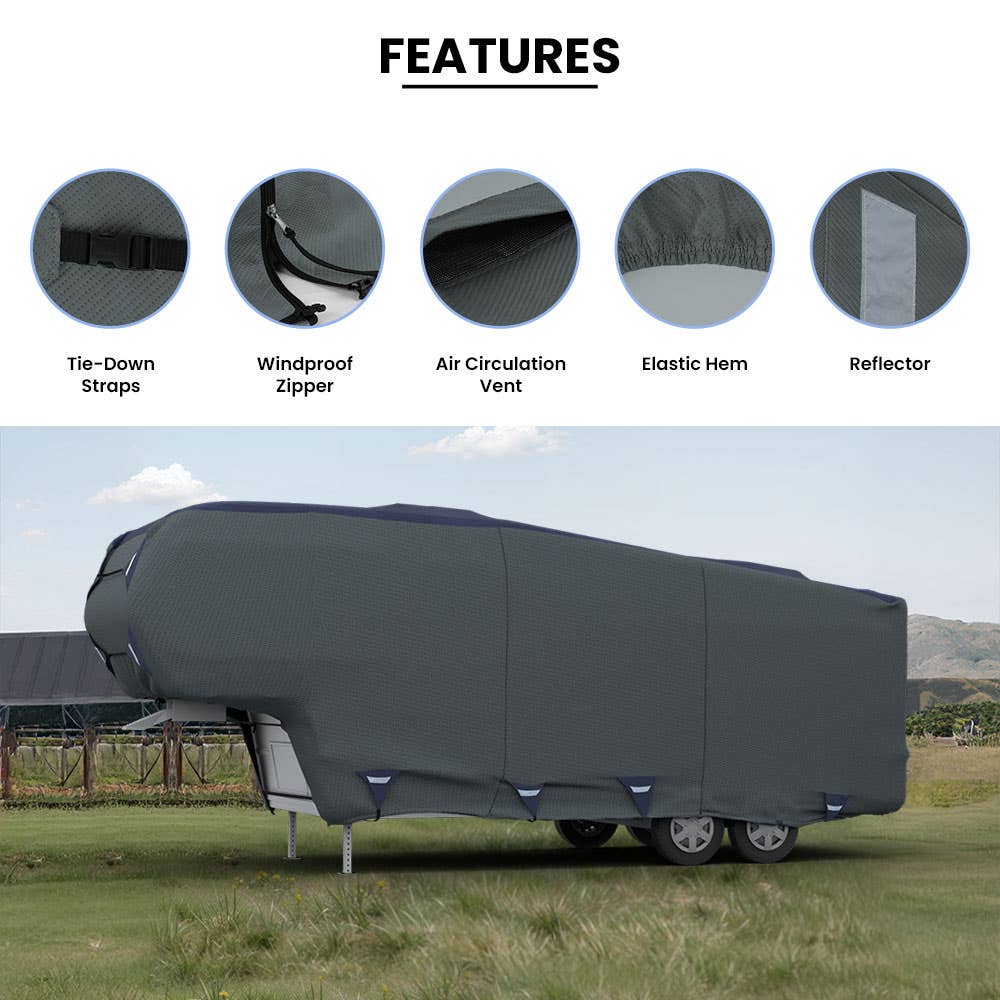 Premium Fifth Wheel Trailer Cover at Best Price | Covers & All UK