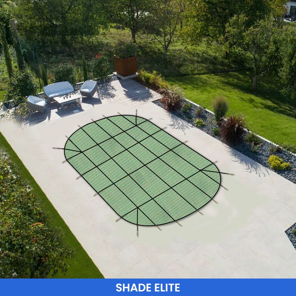 Oval Pool Cover - No Steps & Get 20% OFF | Covers & All UK