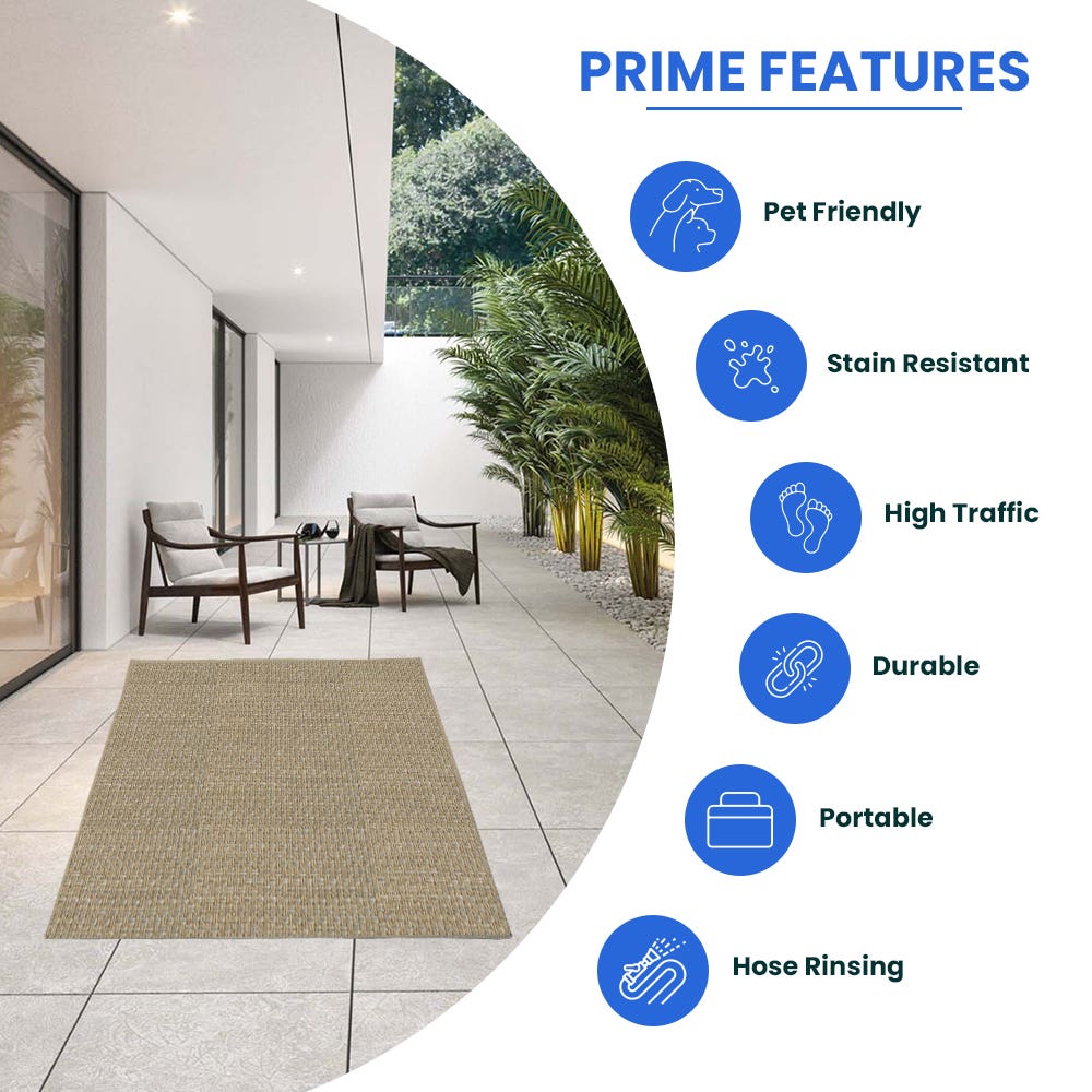 Rectangle Outdoor Rugs for Garden | Covers & All UK