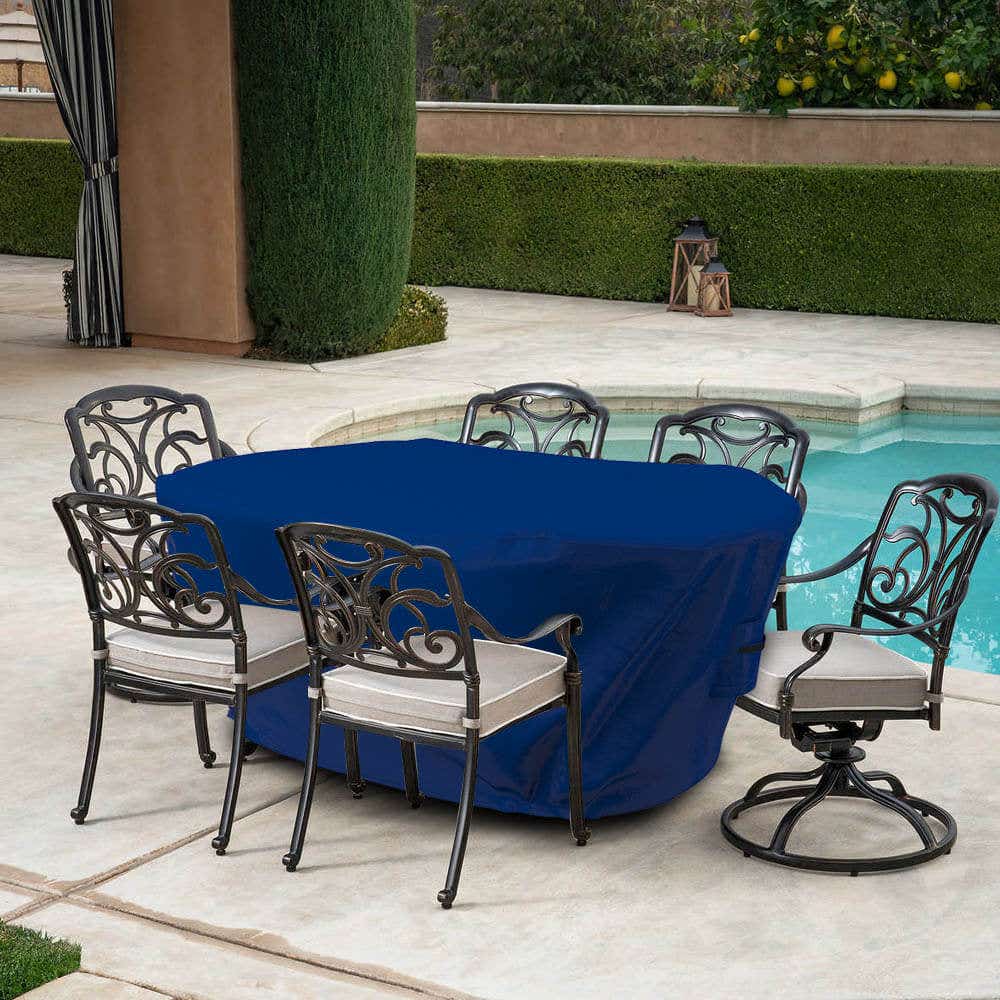 Shop Outdoor Oval Table Cover | Covers & All United Kingdom